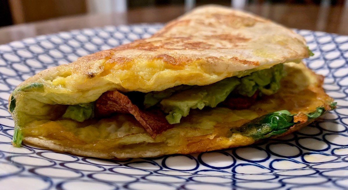 Omelette Taco! An easy 10 minute Super Meal – Building a Better Lydia